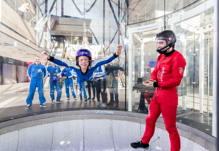 Indoor Skydiving at iFLY France